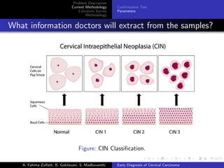 Cervical cancer diagnosis under machine learning | PPT