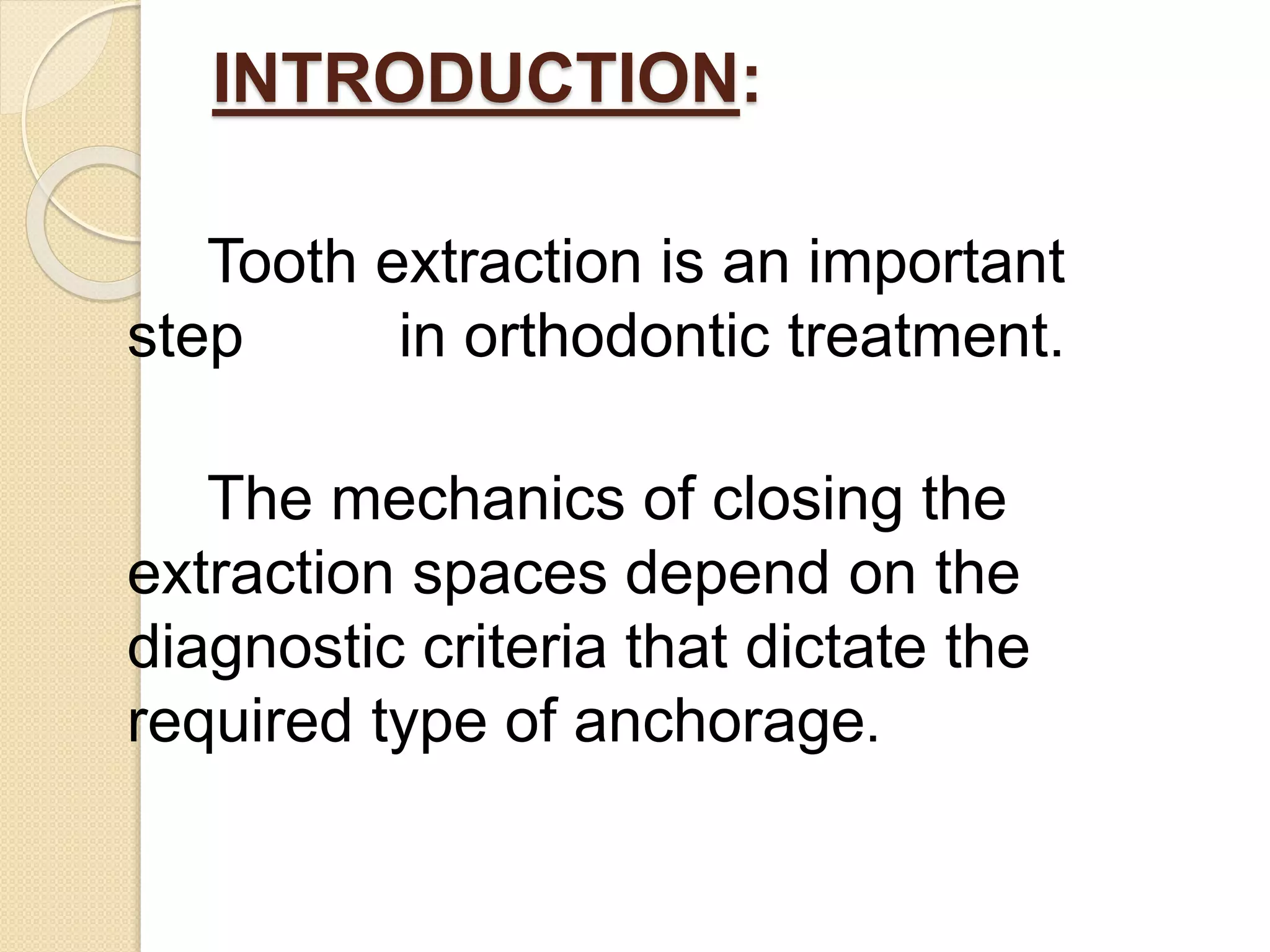 Anchorage condition during canine retraction using transpalatal arch ...