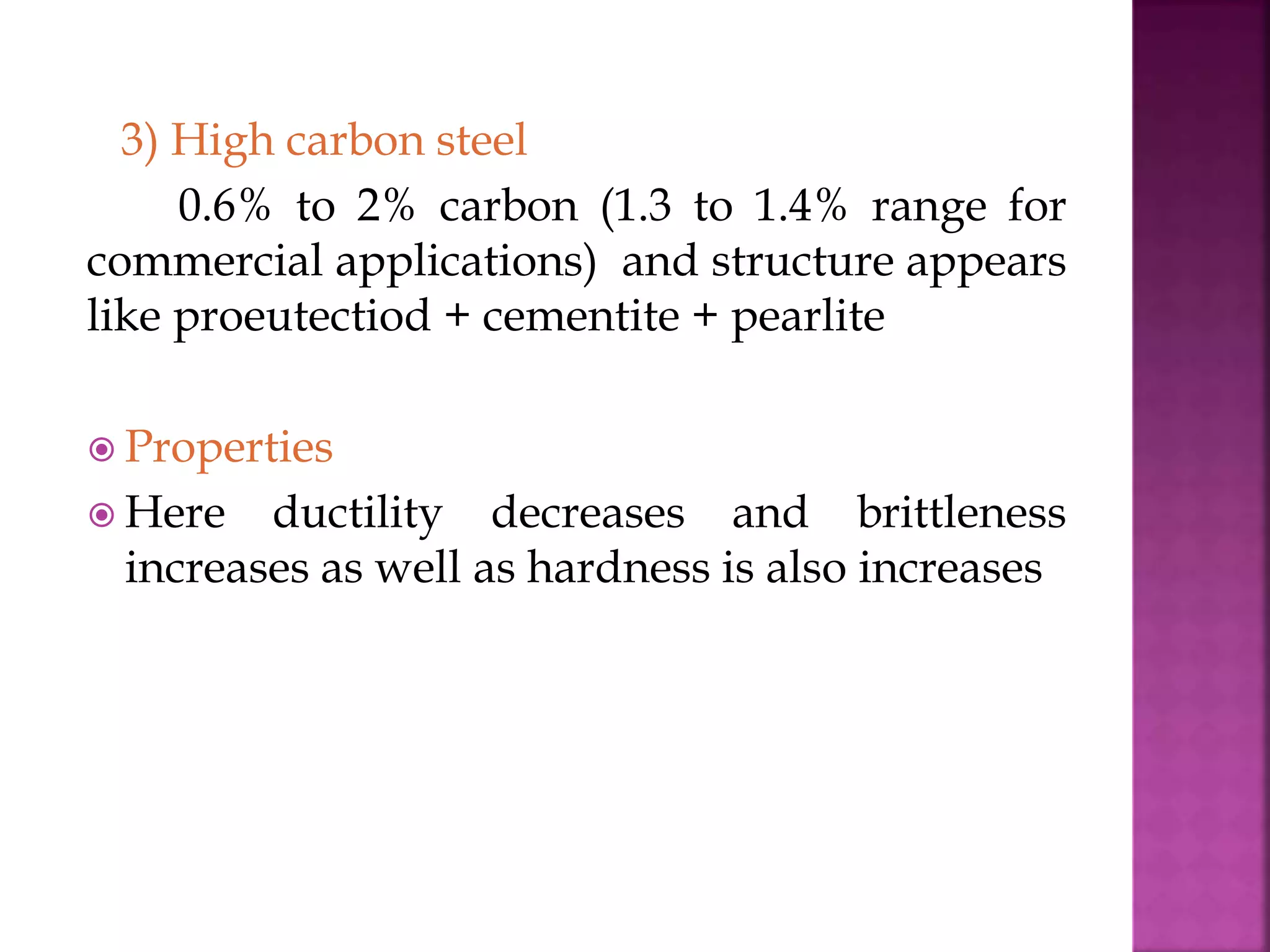 Classification of steel | PPTX