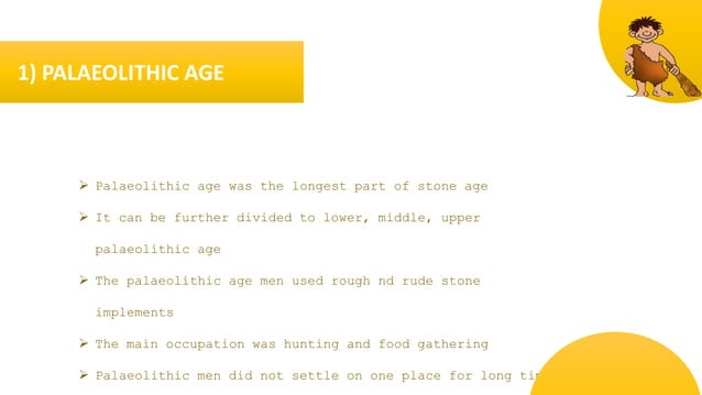 BASICS OF STONE AGE .pptx | Geology | Science