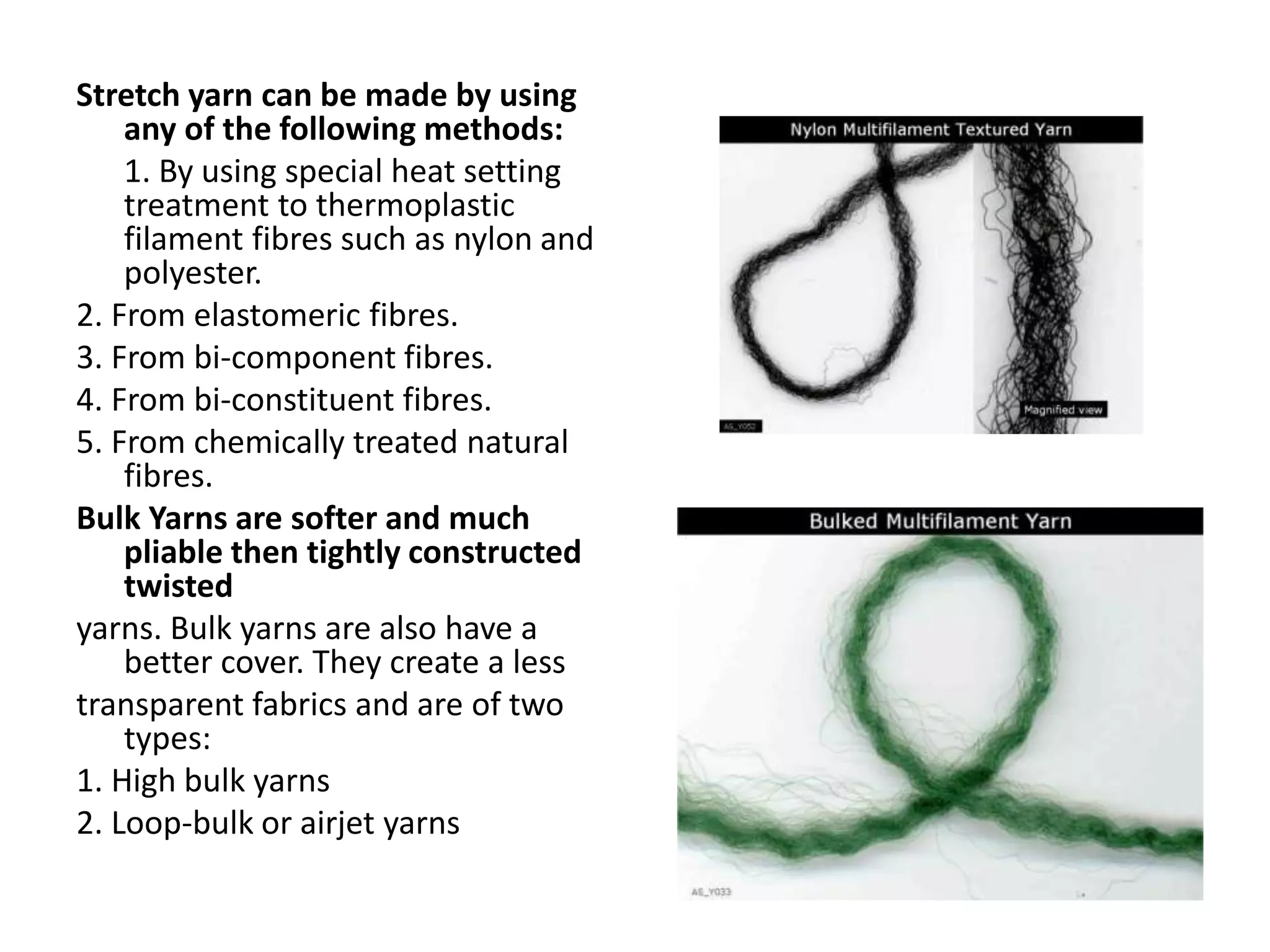 YARN CLASSIFFICATION | PPTX