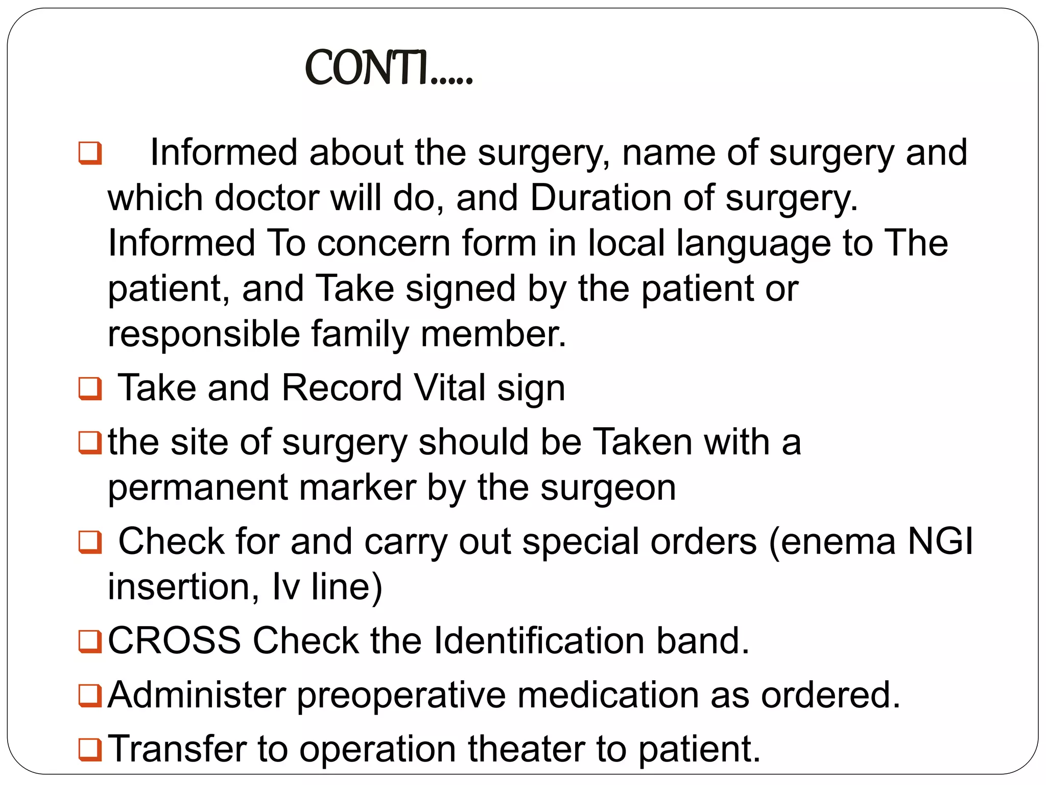 MONITORING THE PT DURING SURGICAL PROCEDURE AND LEGAL ASPECTS OF OT | PPTX
