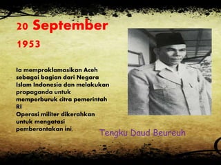 Peristiwa Pemberontakan Daerah di Indonesia | PPT