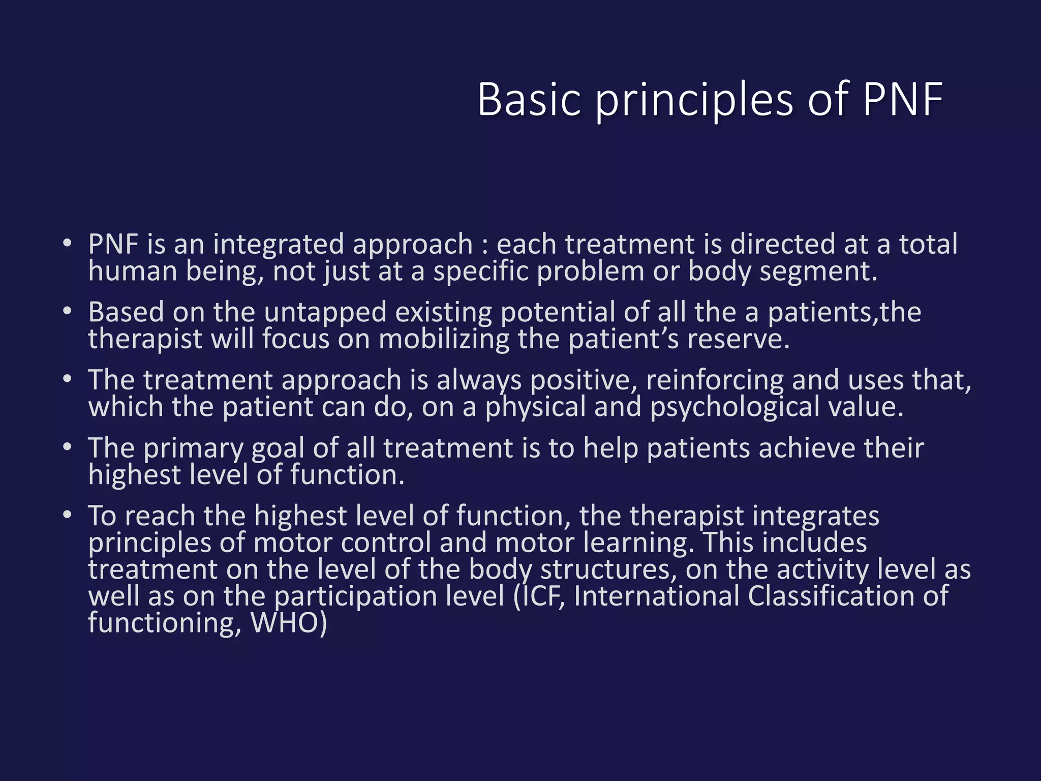 Proprioceptive neuromuscular facilitation | PPTX