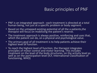 Proprioceptive neuromuscular facilitation | PPTX