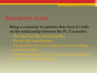 Boundaries Issues | PPT