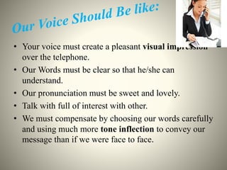 telephonic manners | PPTX