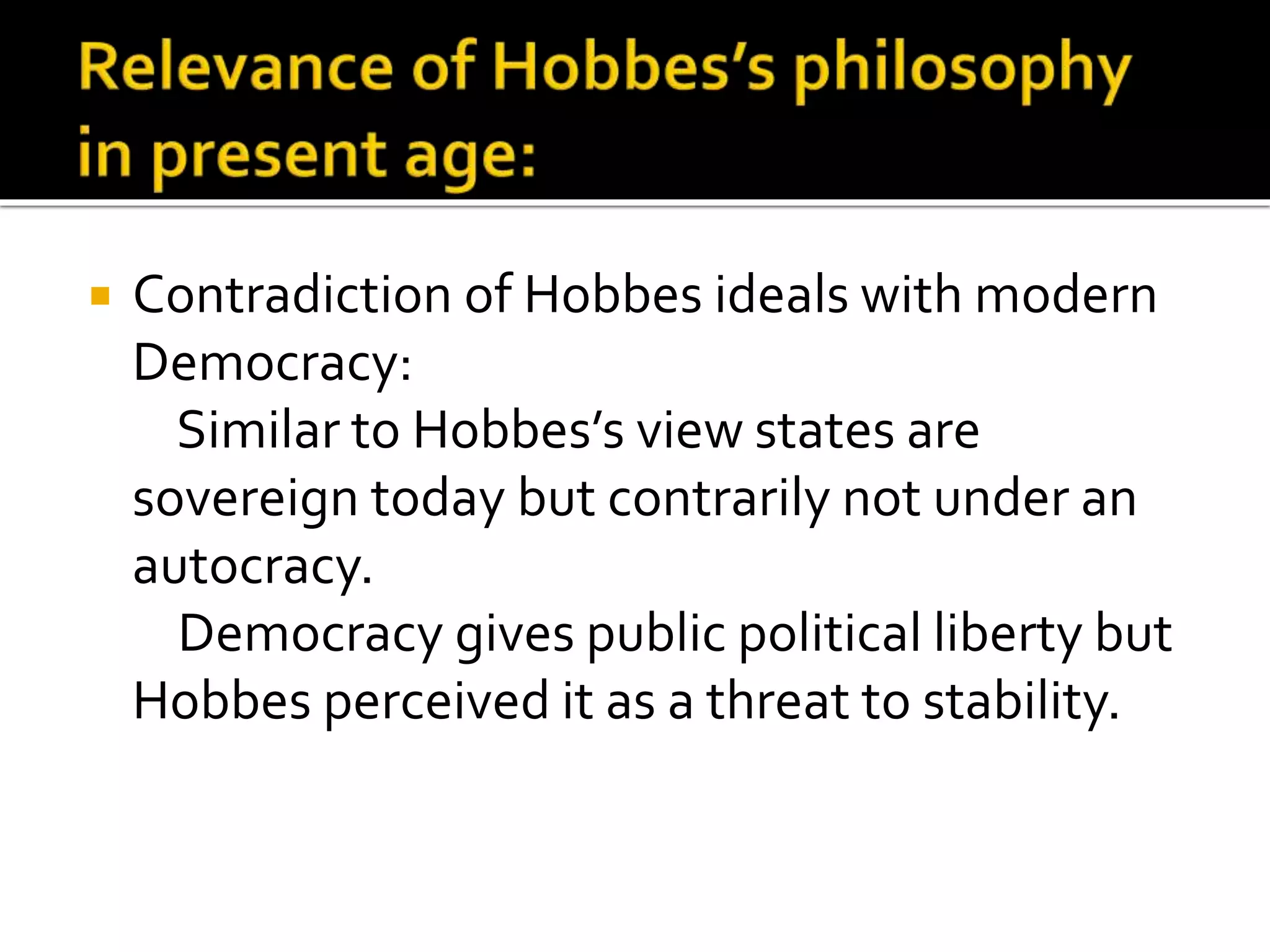 Thomas hobbes | PPTX