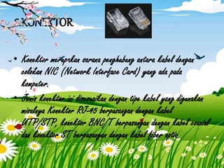 perangkat keras jaringan komputer kelas 9 | PPT