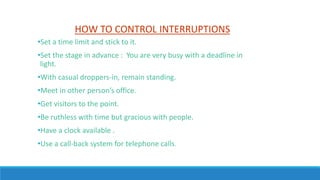 Time management | PPTX