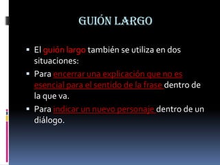 Presentation1tipos de guiones | PPTX