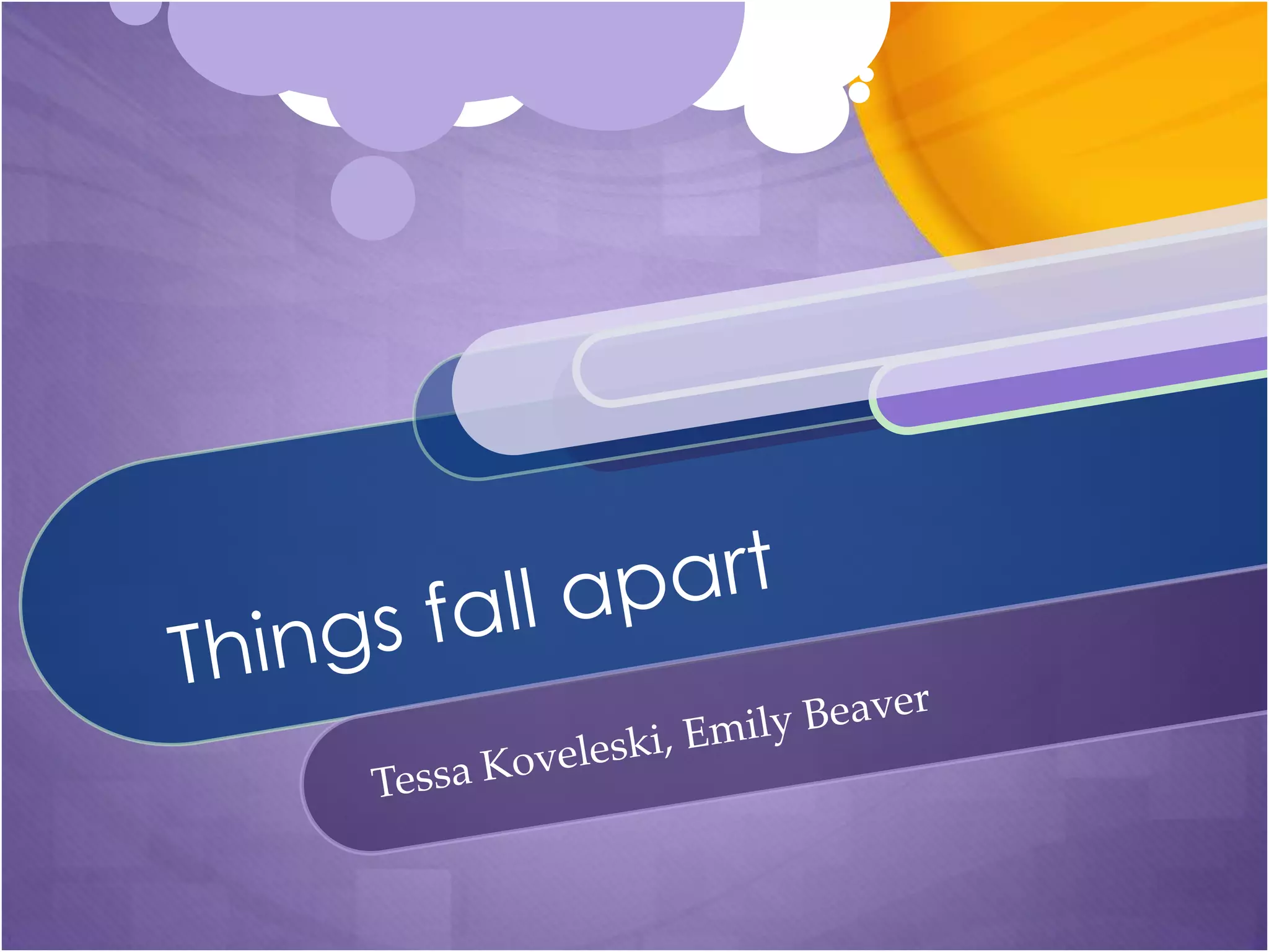 Tessa Koveleski Emily Beaver | PPTX | Drama | Genres
