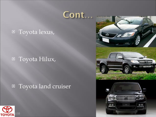 Presentation1toyota2 | PPT