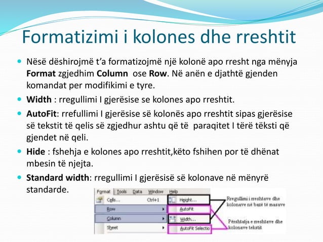 Microsoft Excel shqip | PPTX