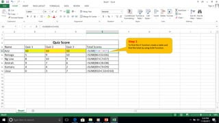 The 'IF' Function formula | PPTX