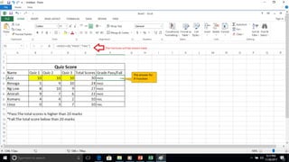 The 'IF' Function formula | PPT