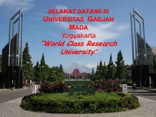 Presentation1 ugm | PPTX