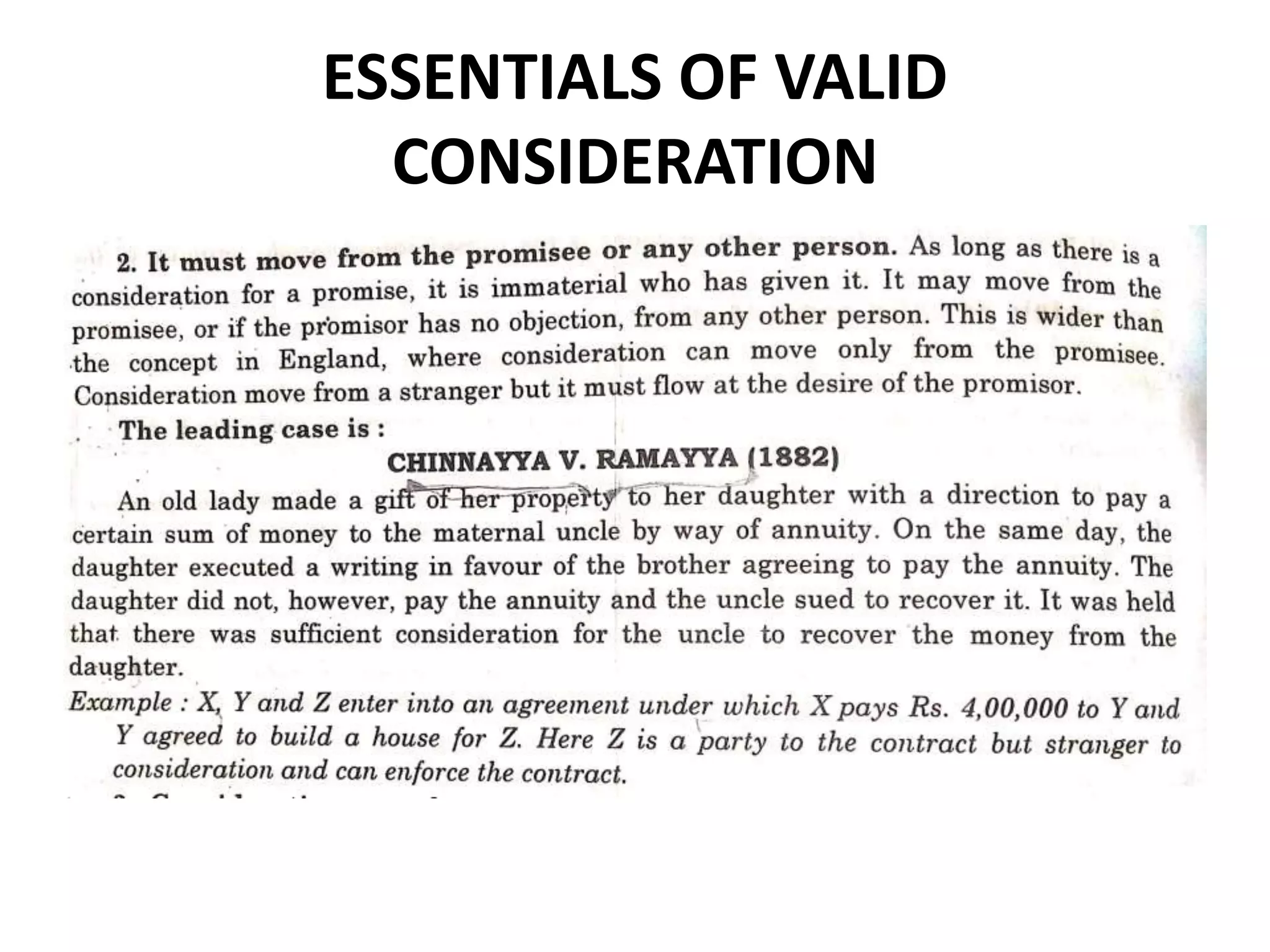 BUSINESS LAW - CONSIDERATION | PPTX