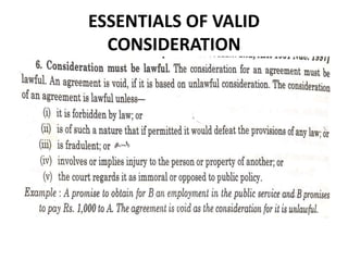 BUSINESS LAW - CONSIDERATION | PPT