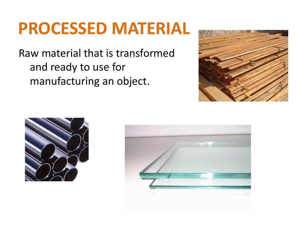 Introduction to technological materials