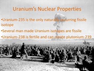 Presentation1uranium | PPTX