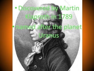 Presentation1uranium | PPTX