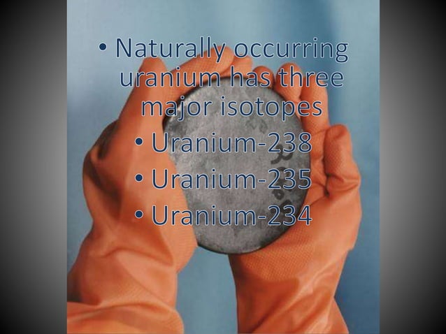 Presentation1uranium | PPTX