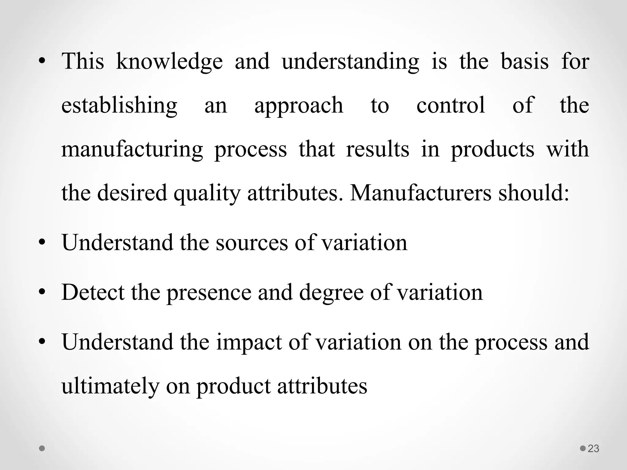 USFDA guidelines on process validation a life cycle approach | PPTX
