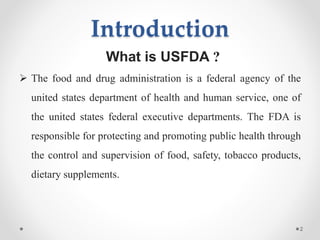 USFDA guidelines on process validation a life cycle approach | PPTX