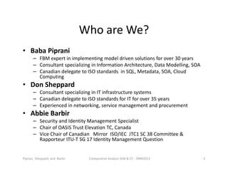 Comparative Analysis of SOA and Cloud Computing Architectures using Fact Based Modeling | PDF