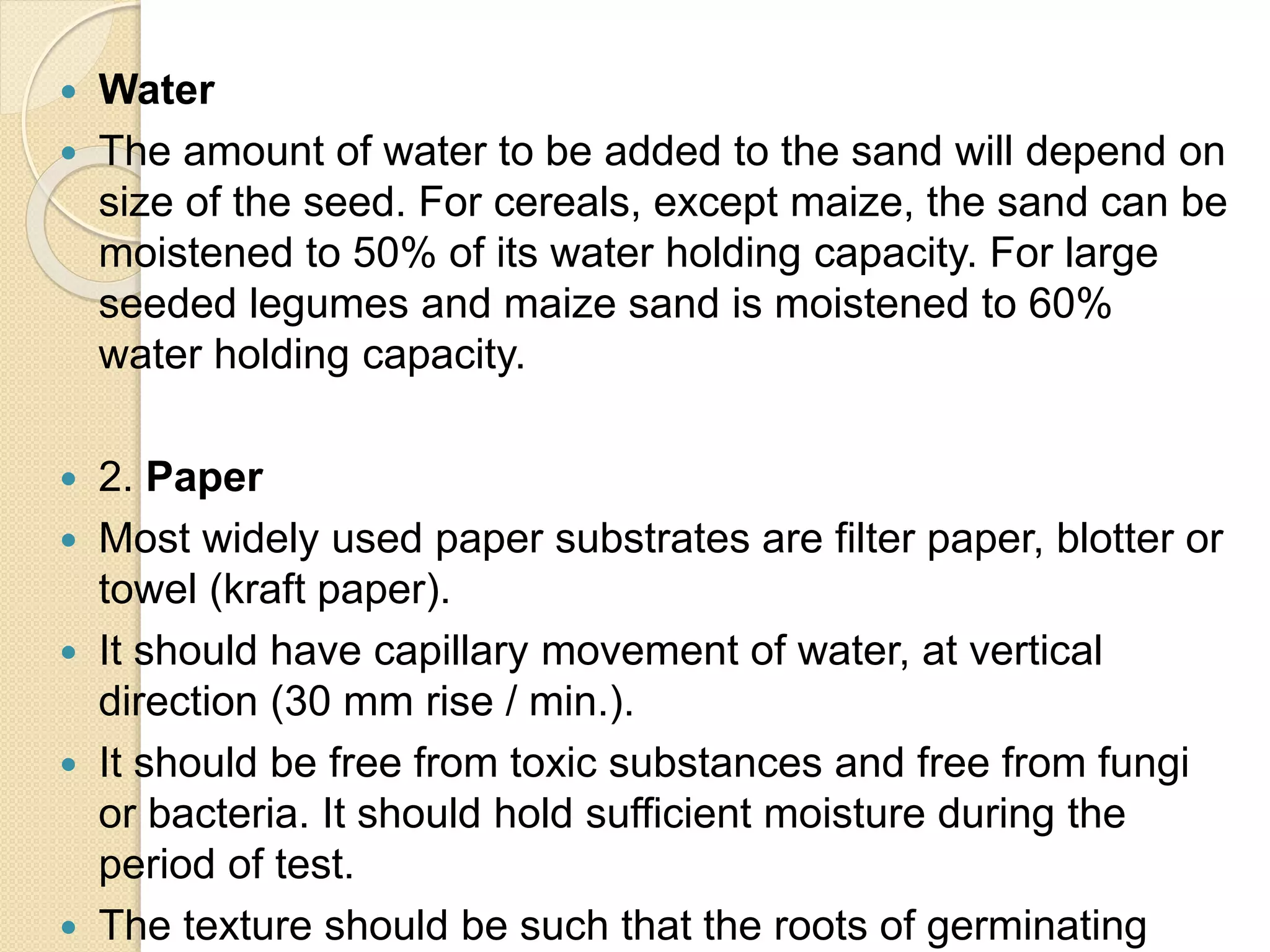 Seed Testing for Germination | PPTX