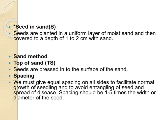 Seed Testing for Germination | PPTX
