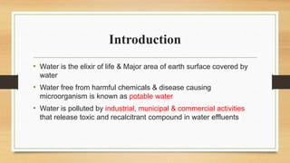 treatment of water for drinking purpose | PPTX