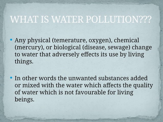 Presentation1 science water pollution.pptx