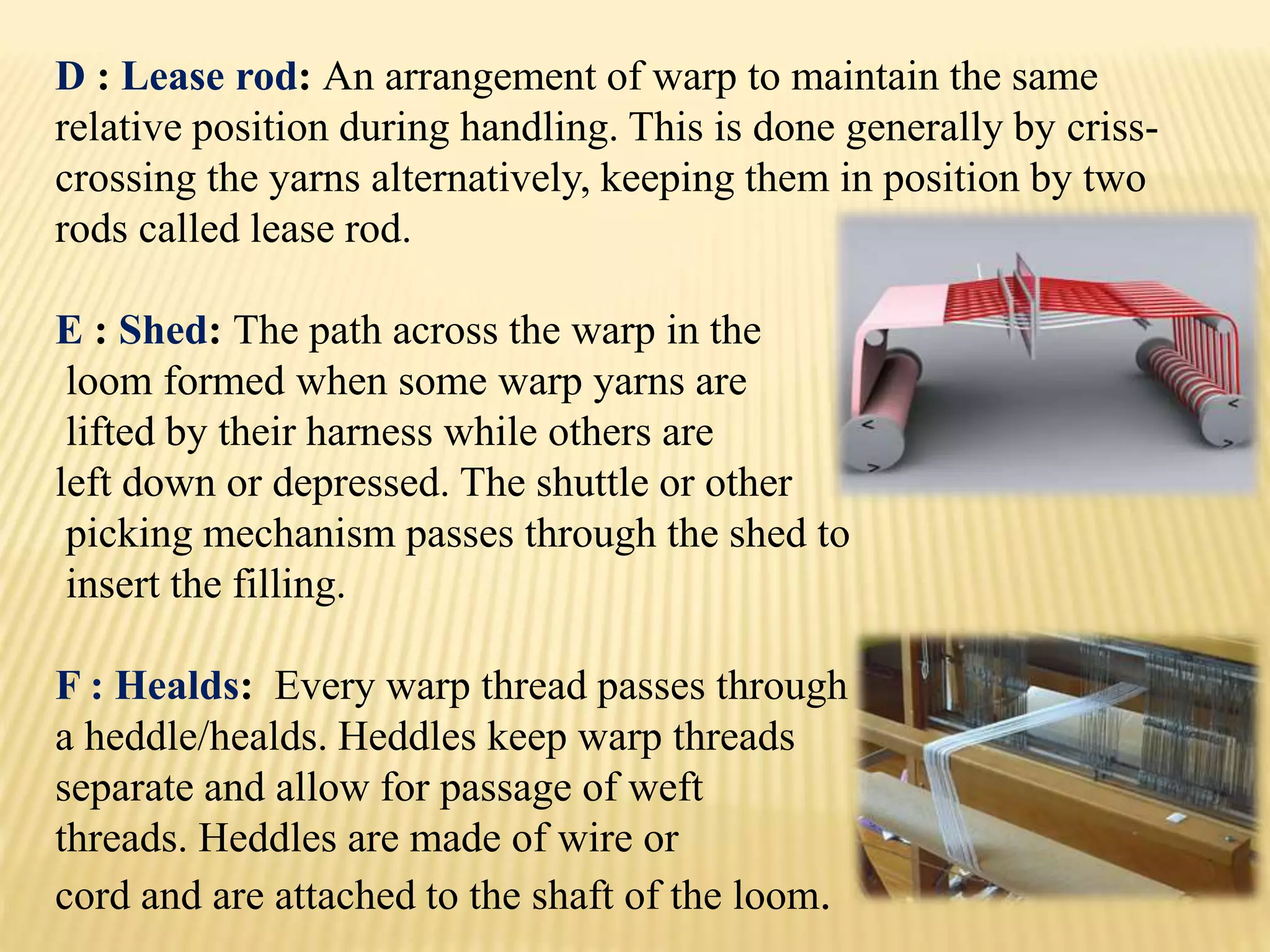 Presentation on Weaving Loom by rasel rana | PPTX