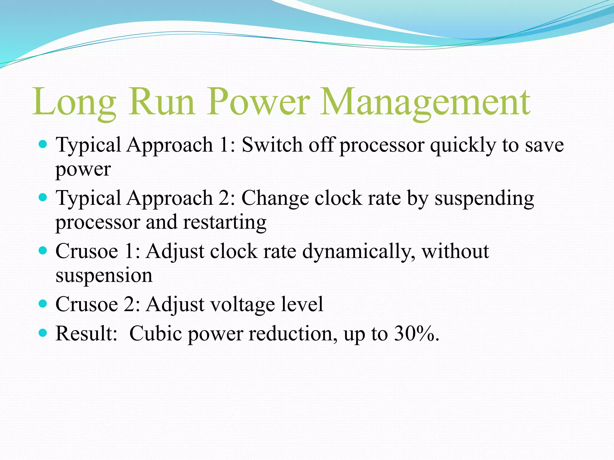 Crusoe processor | PPT