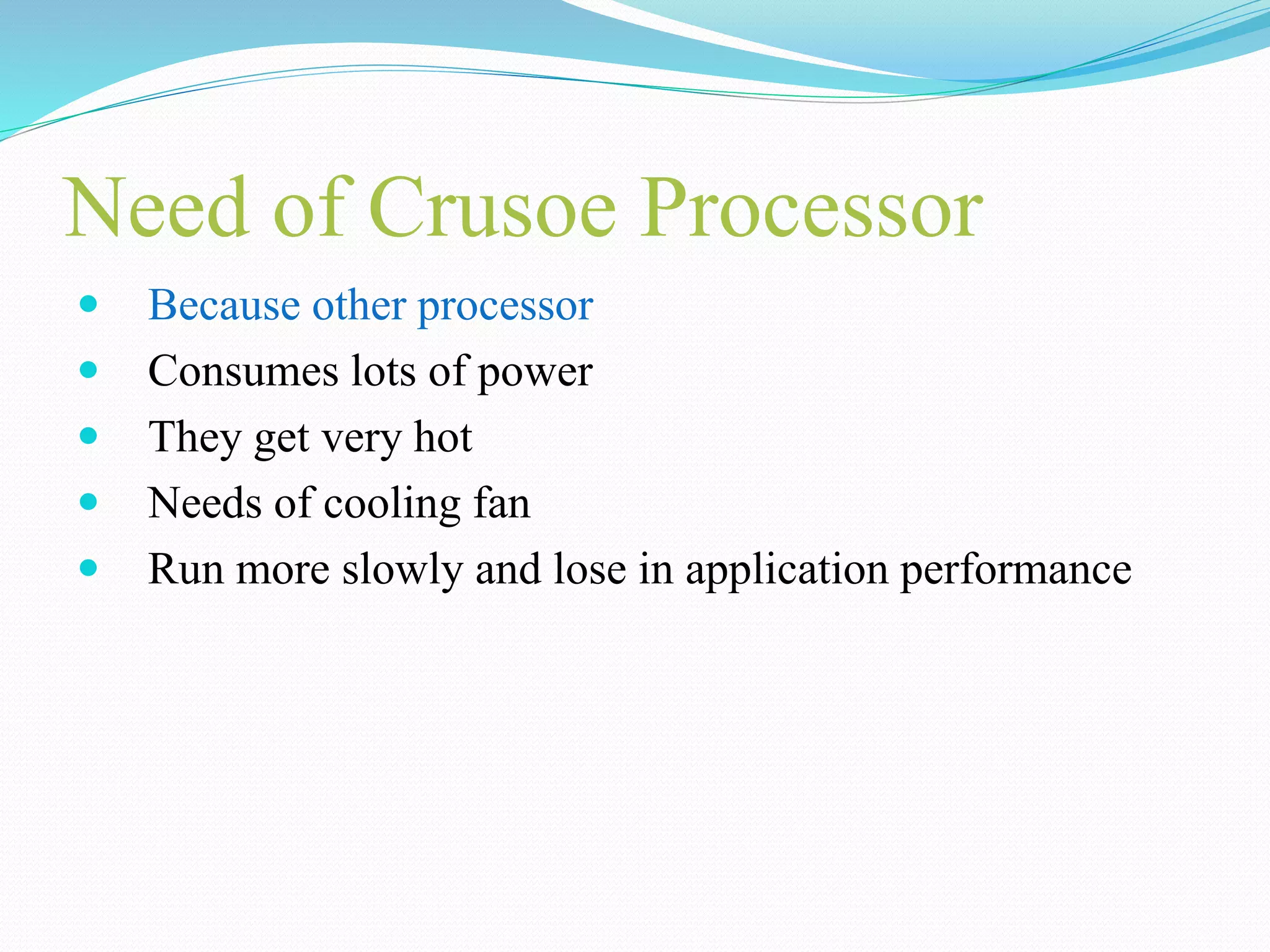 Crusoe processor | PPT