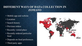 Business analytics in Zomato food chain | PPTX
