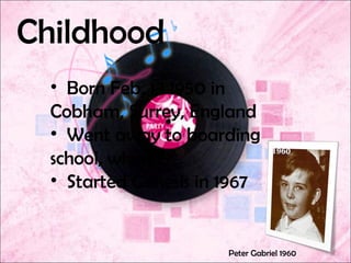 Peter Gabriel | PPT