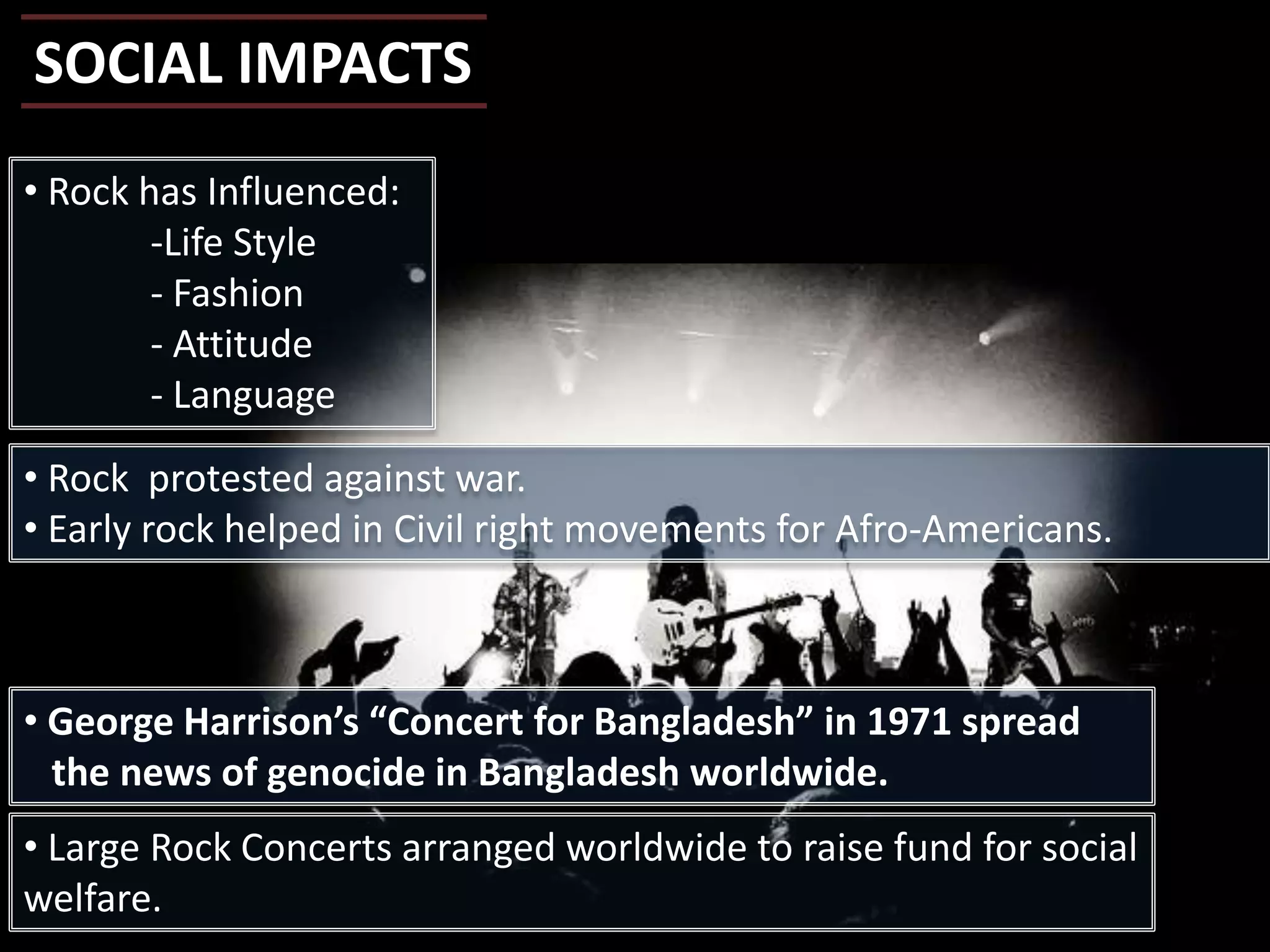 HISTORY OF ROCK | PPTX