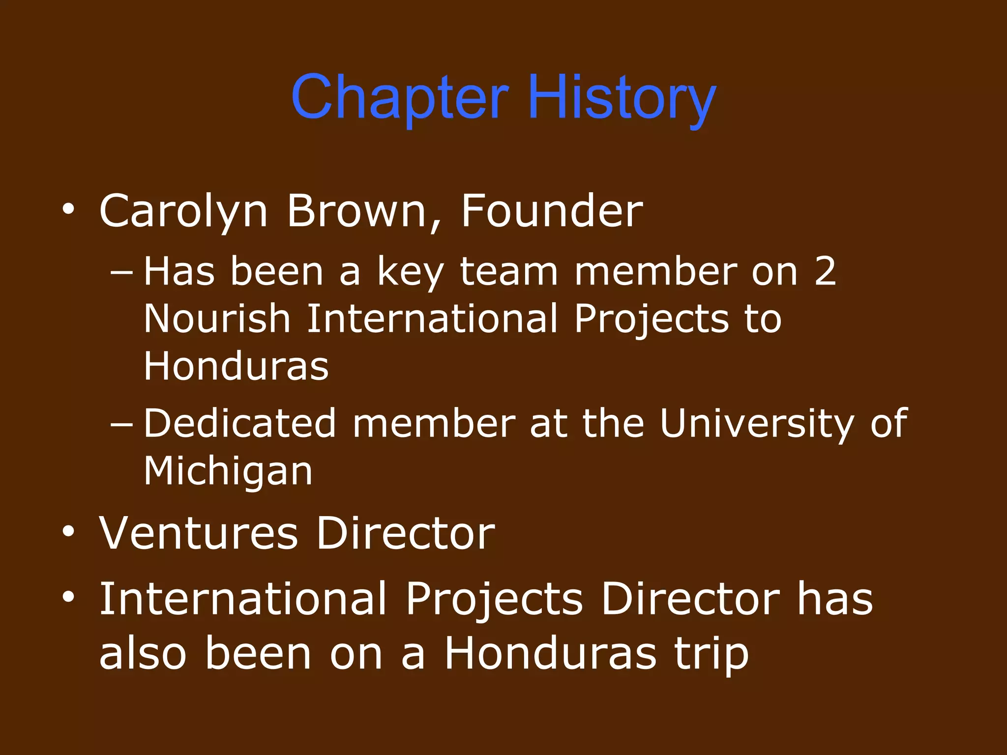 Chapter Plan Challenge — Brown | PPT
