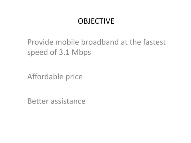 Reliance NetConnect Broadband+ | PPTX