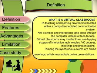 virtual classroom | PPT