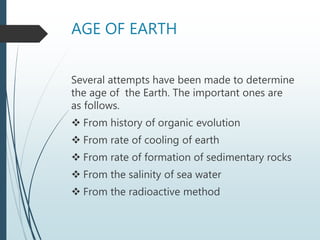 introduction of Earth | PPTX