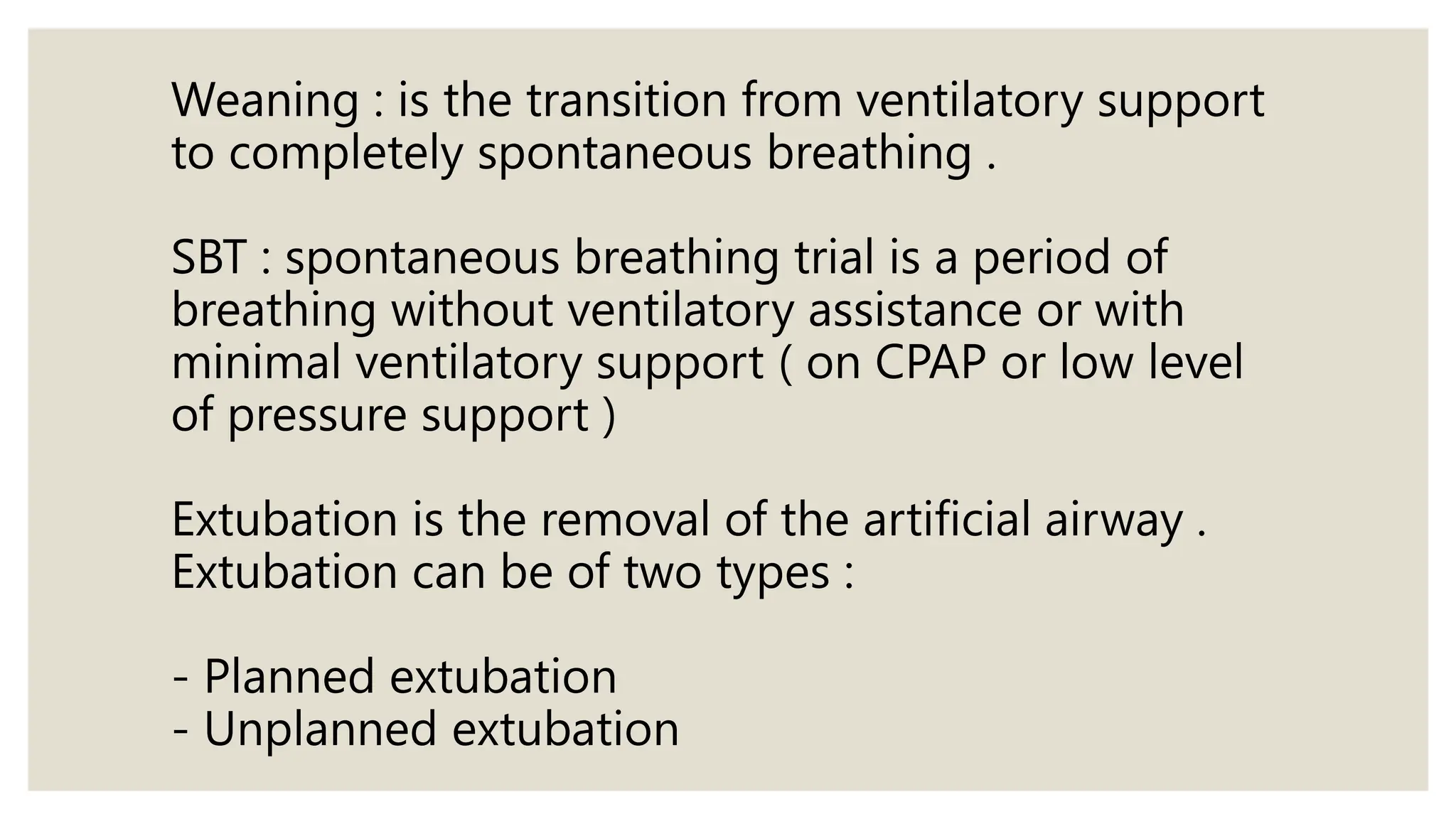 Steps of extubation in general anesthesia patients | PPTX