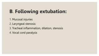 Steps of extubation in general anesthesia patients | PPTX