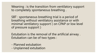 Steps of extubation in general anesthesia patients | PPTX