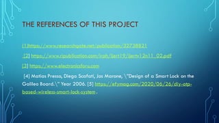 OTP Based Smart Wireless Locking System using Aurdino | PDF