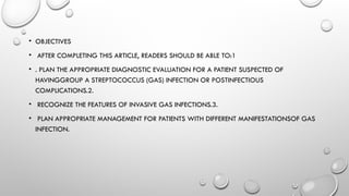 Group a streptococcus disease causes pathophysiologylogy | PPTX