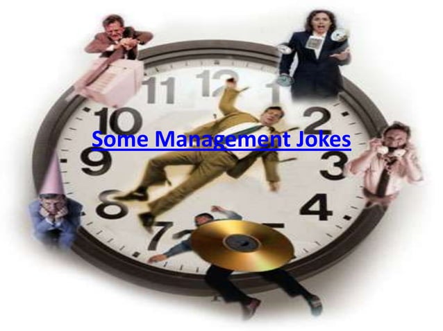Some Management Jokes | PPT
